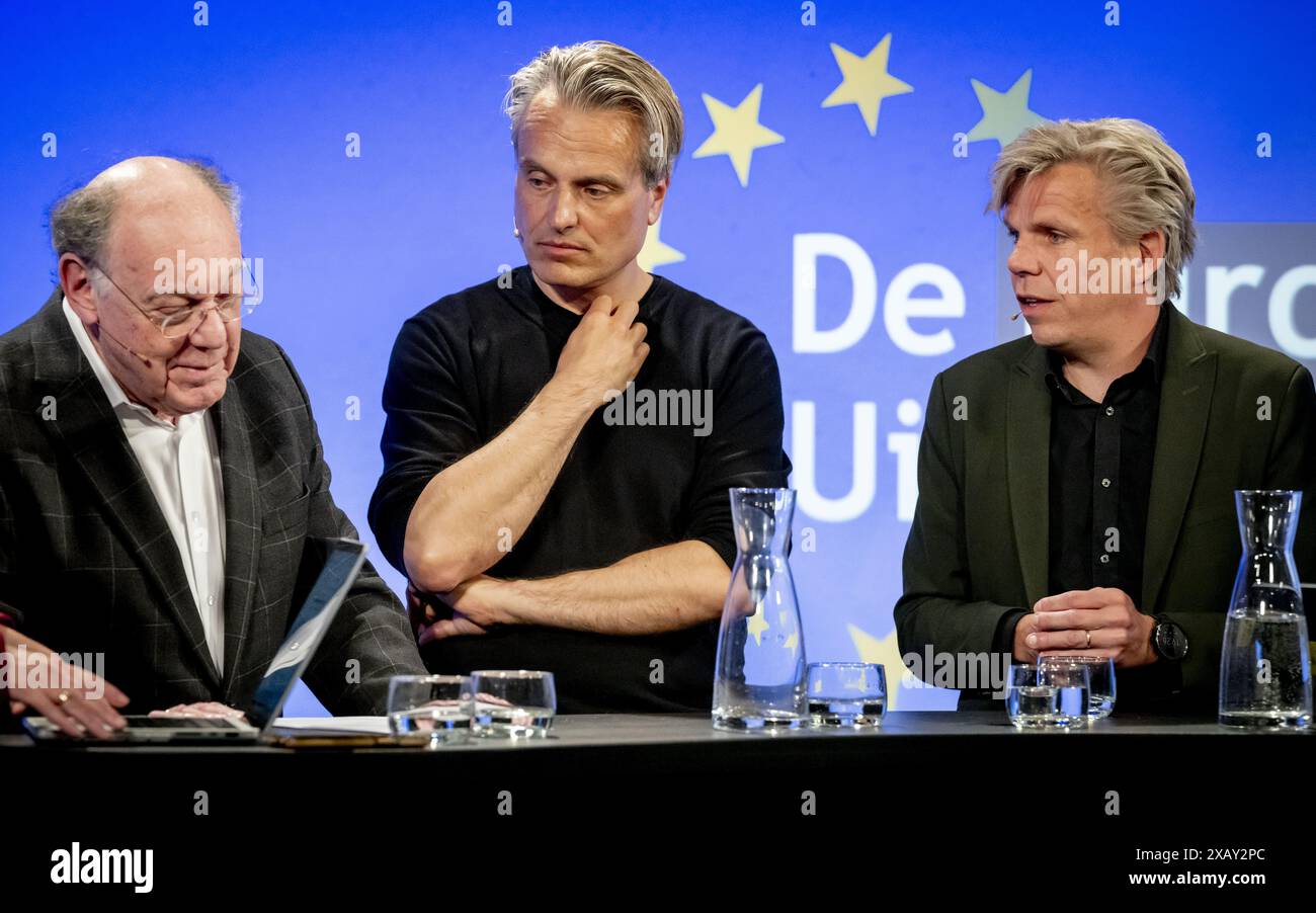 Netherlands. 09th June, 2024. THE HAGUE - Left to right, Bernard ...