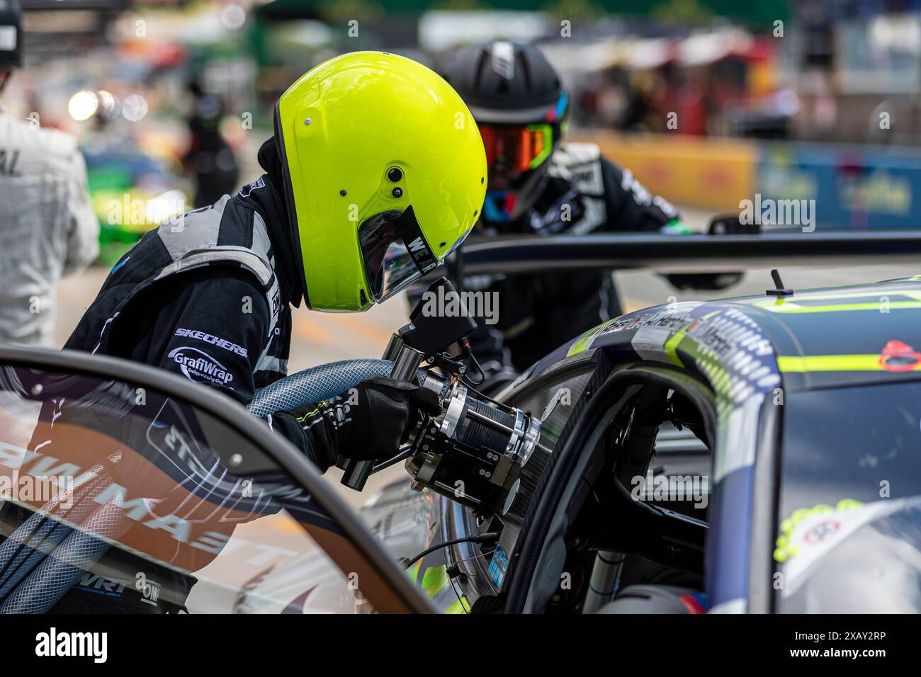 Le Mans, France, June 09 2024#46 Team WRT (BEL) BMW M4 (LMGT3) - Ahmad ...