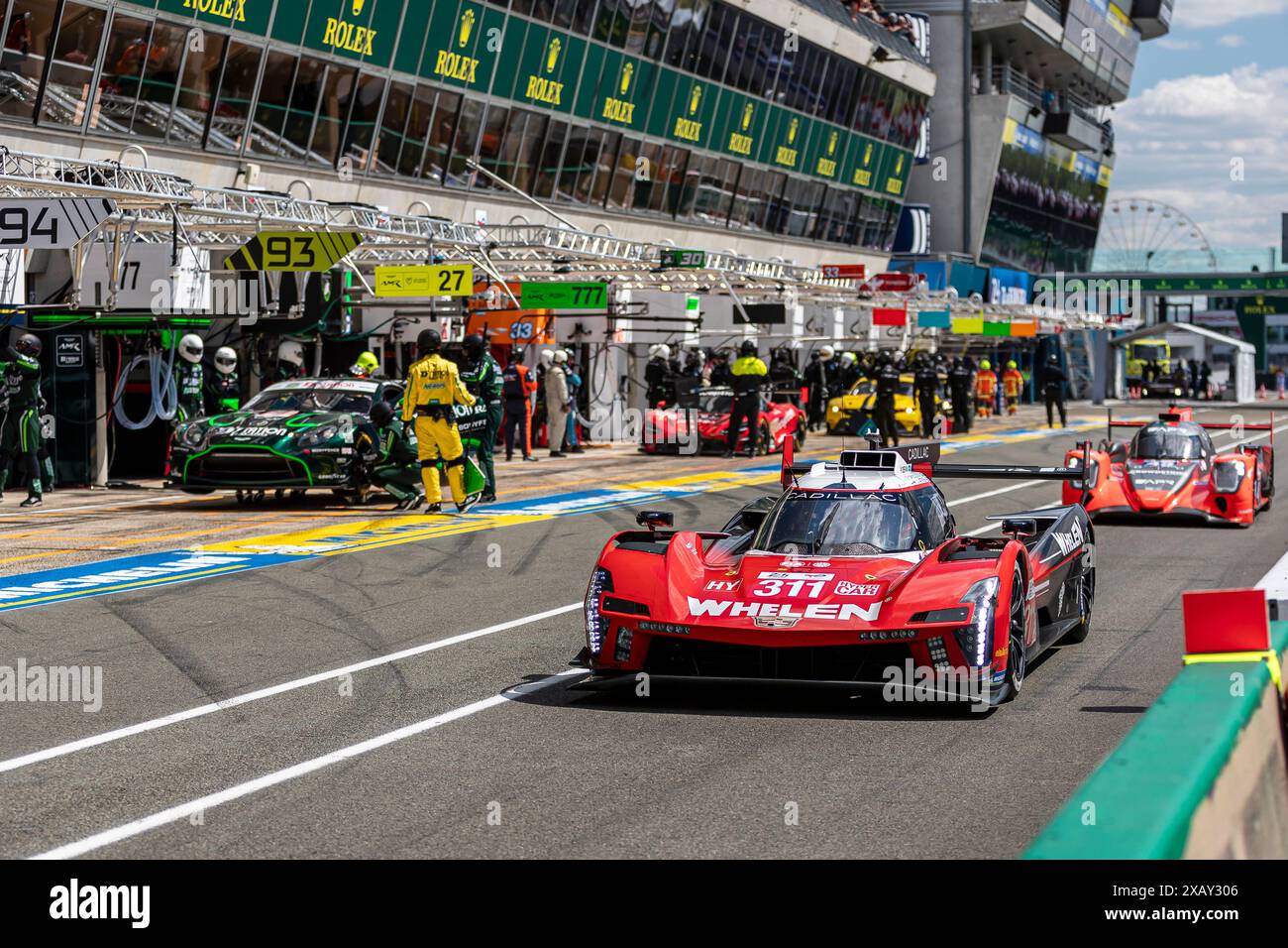 Le Mans, France, June 09 2024#311 Whelen Cadillac Racing (USA) Cadillac ...