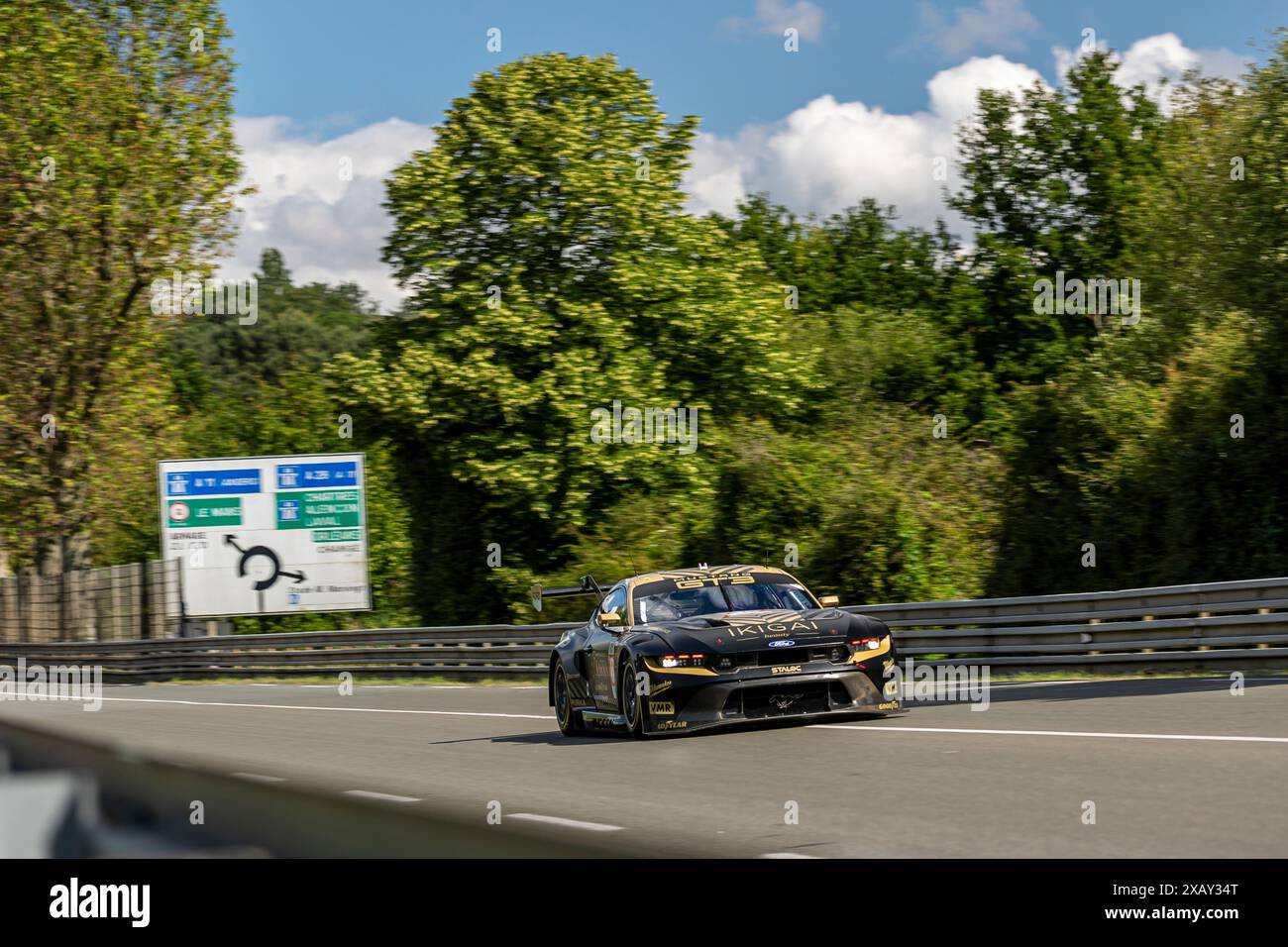 Le Mans, France, June 09 2024#88 Proton Competition (DEU) Ford Mustang ...