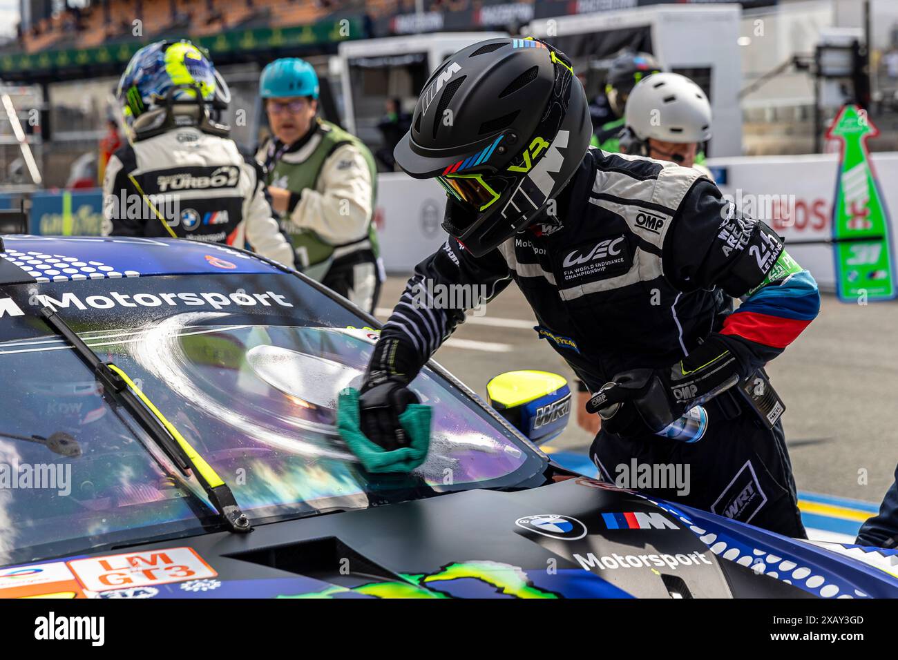 Le Mans, France, June 09 2024#46 Team WRT (BEL) BMW M4 (LMGT3) - Ahmad ...