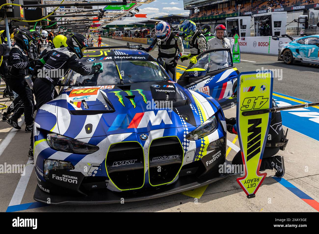 Le Mans, France, June 09 2024#46 Team WRT (BEL) BMW M4 (LMGT3) - Ahmad ...