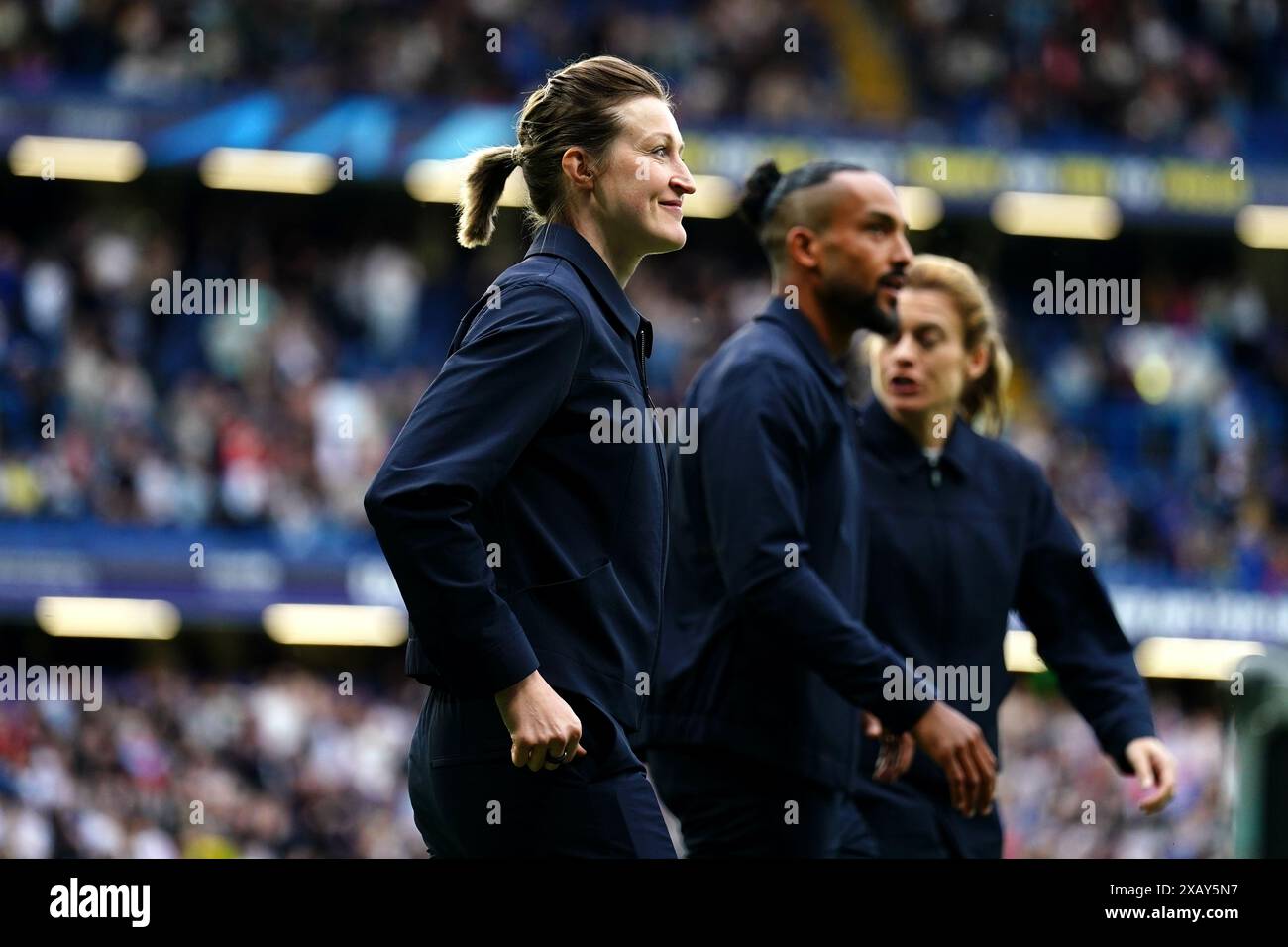 Ellen White before Soccer Aid for UNICEF 2024 at Stamford Bridge ...