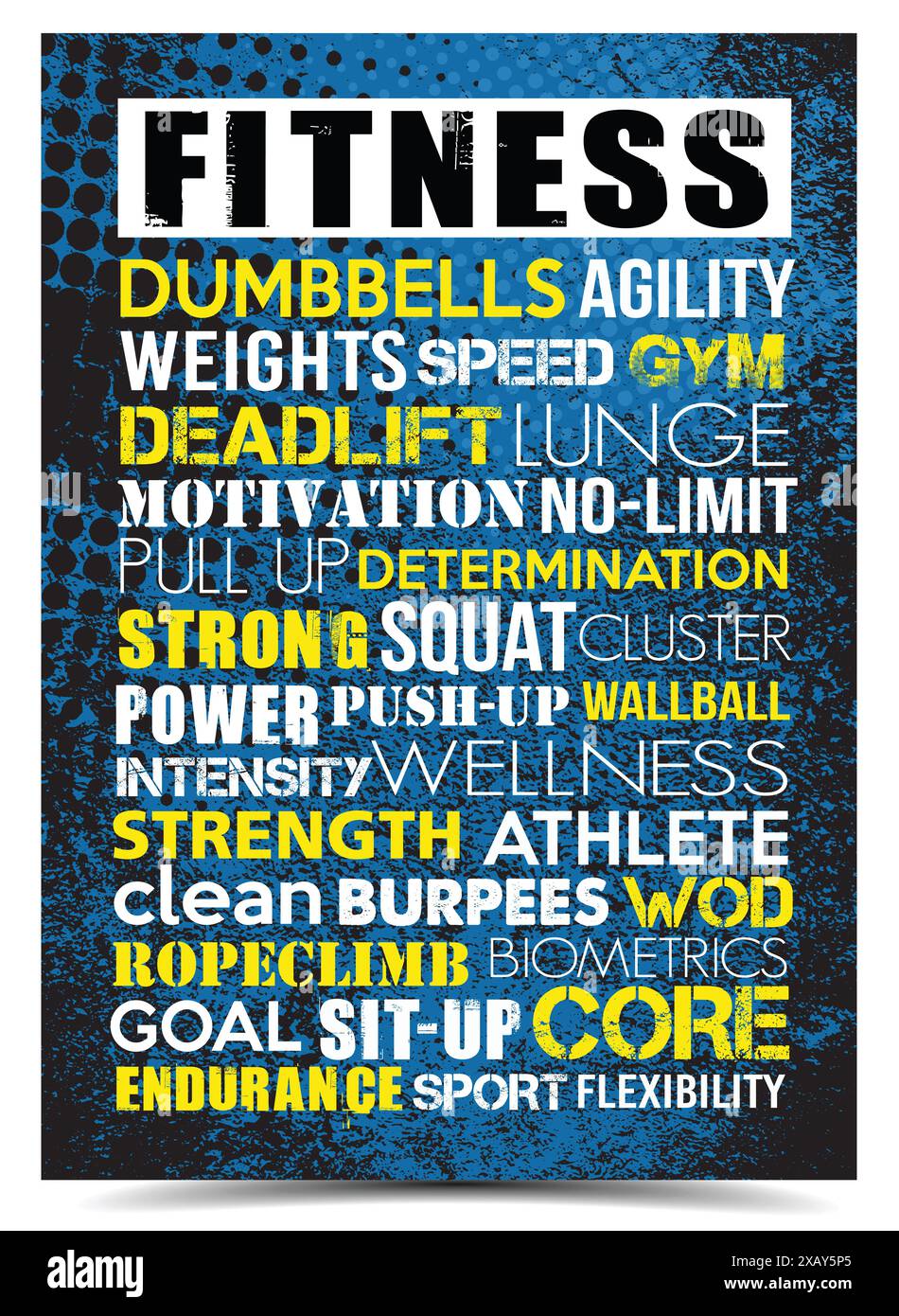 Power typography collage element hi-res stock photography and images ...