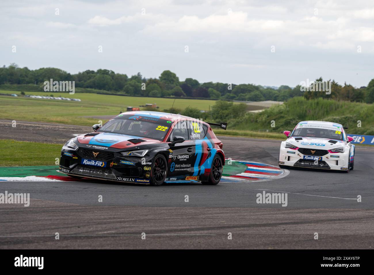 Andover, UK on 9 June 2024. Chris Smiley And Scott Sumpton Restart ...