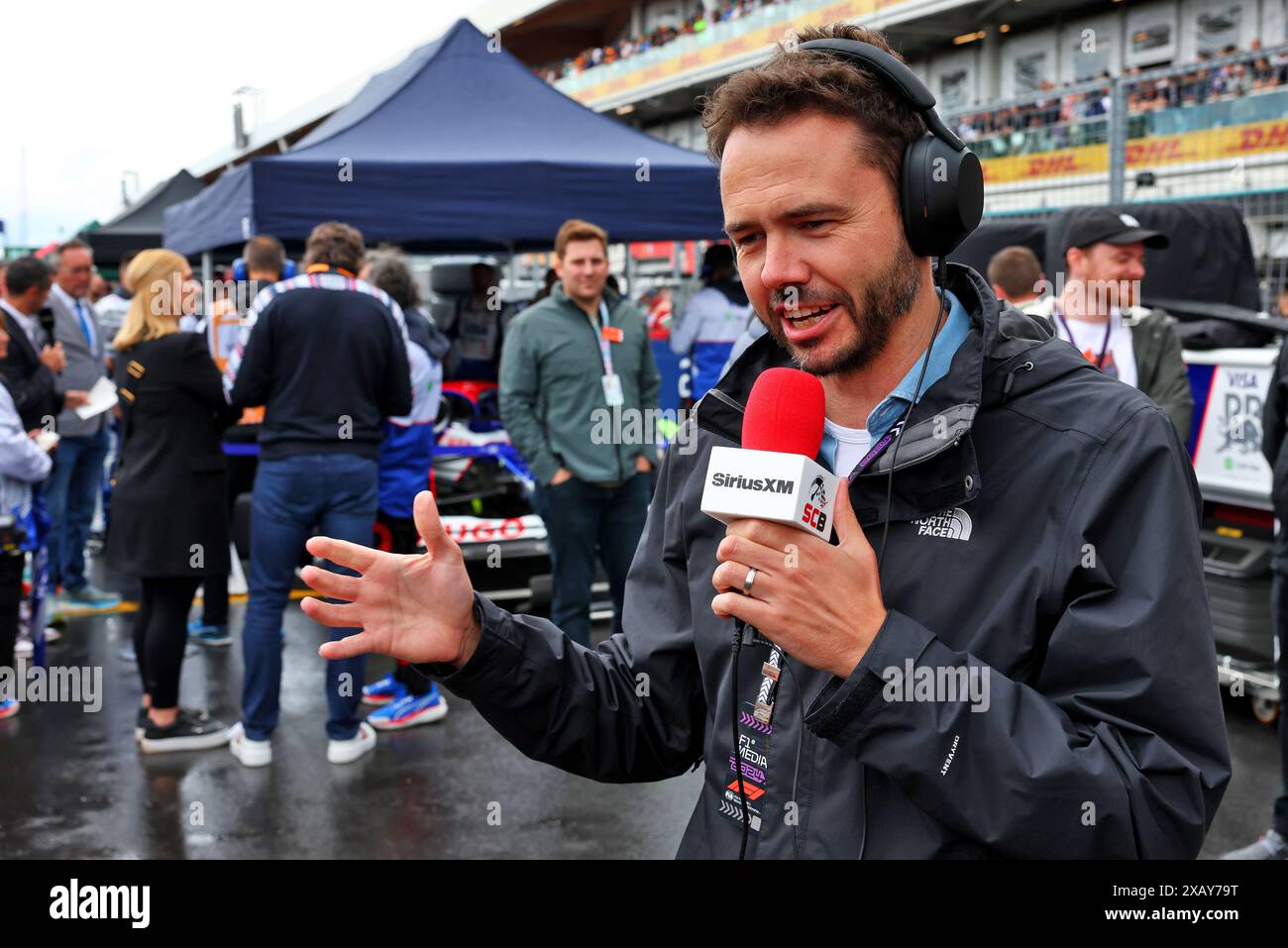 Montreal, Canada. 09th June, 2024. Chris Medland (GBR) Journalist on ...