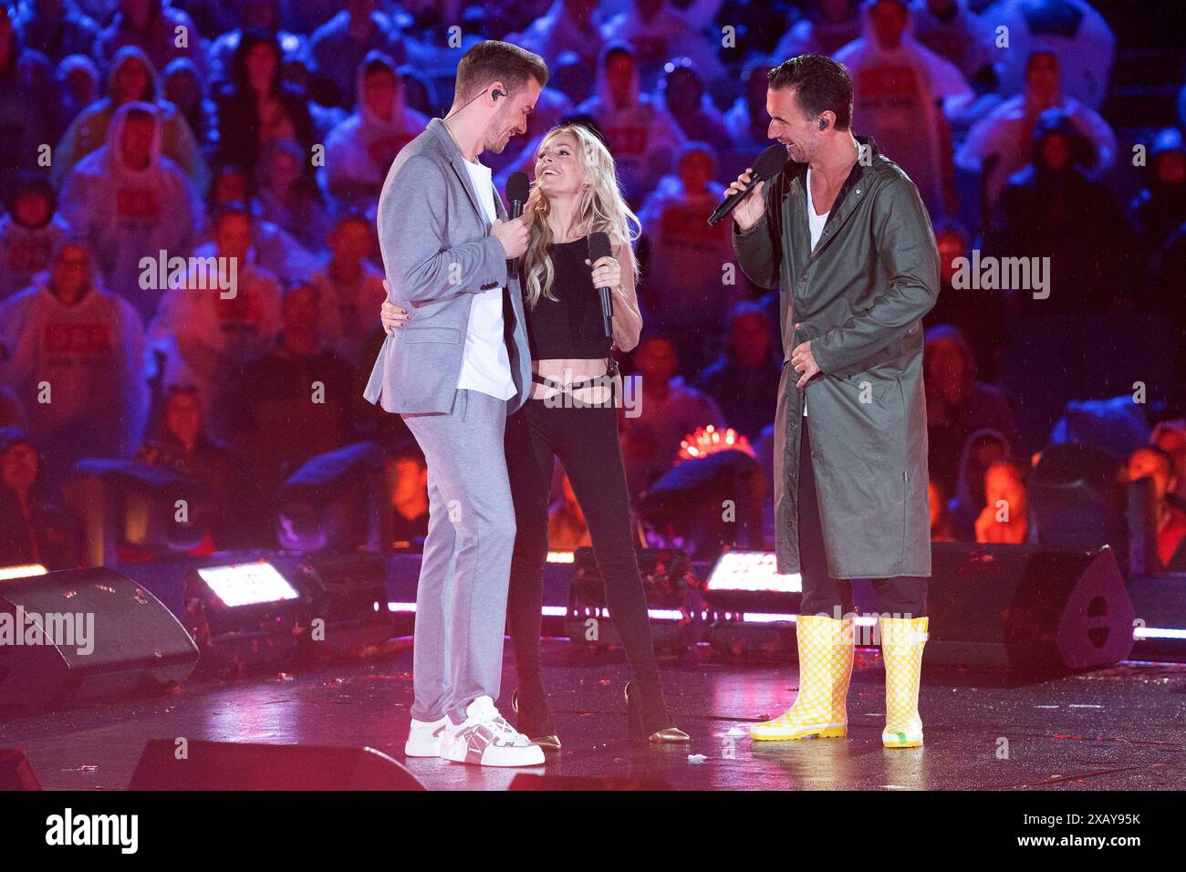 Eric Philippi, Michelle und Florian Silbereisen in der TV-Show ...