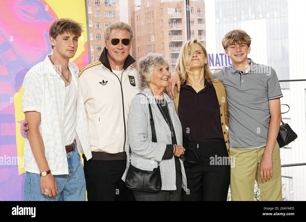 New York, United States. 09th June, 2024. Magnus Ferrell, Will Ferrell ...