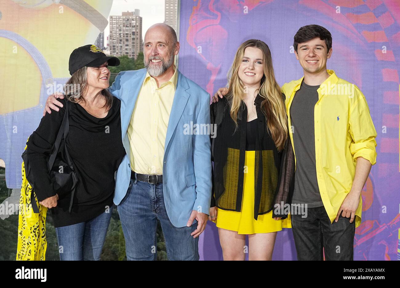 New York, United States. 09th June, 2024. Lauren Renaud, Chris Renaud ...