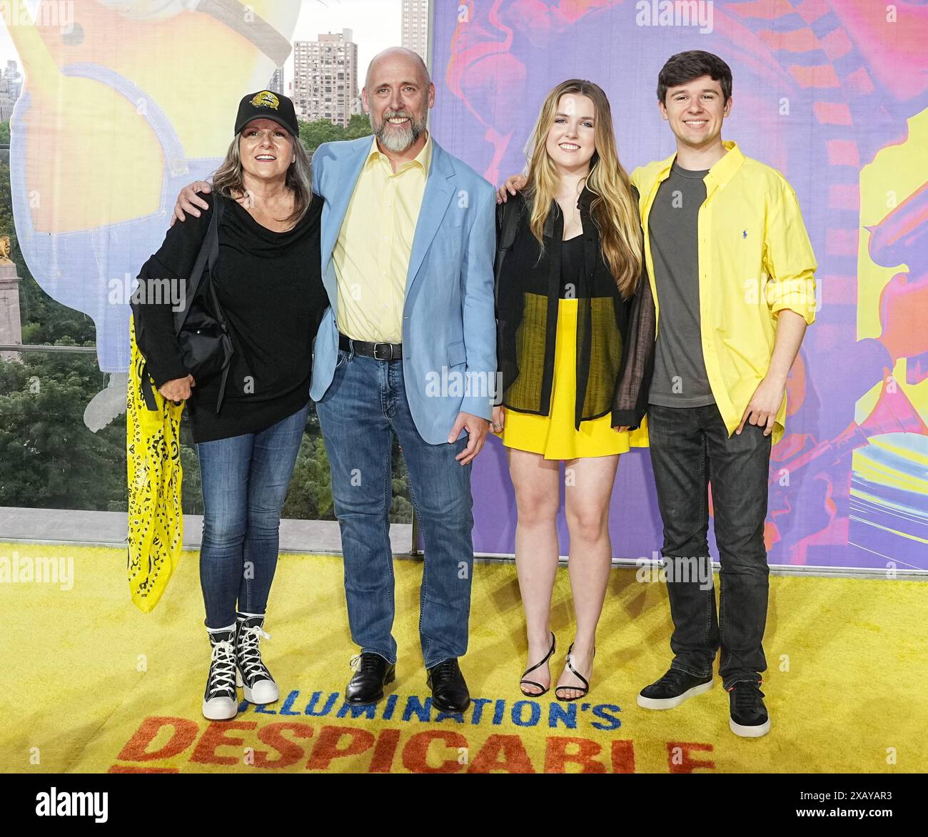 Lauren Renaud, Chris Renaud, Kiely Renaud and John Renaud attend the ...
