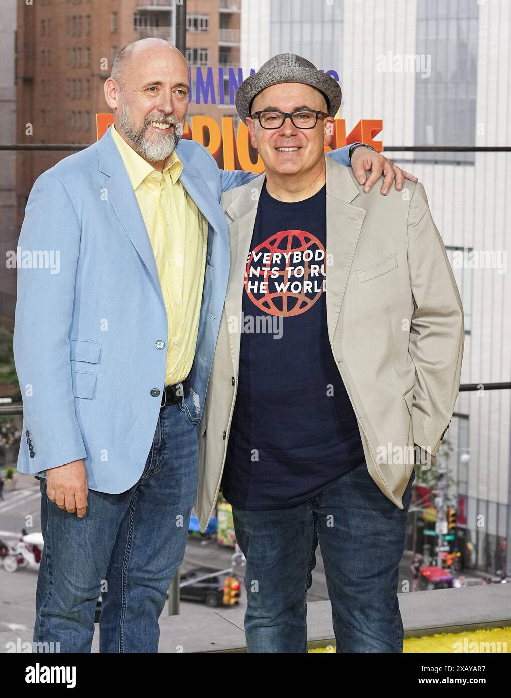 Chris Renaud and Ken Daurio attend the 'Despicable Me 4' Premiere in ...