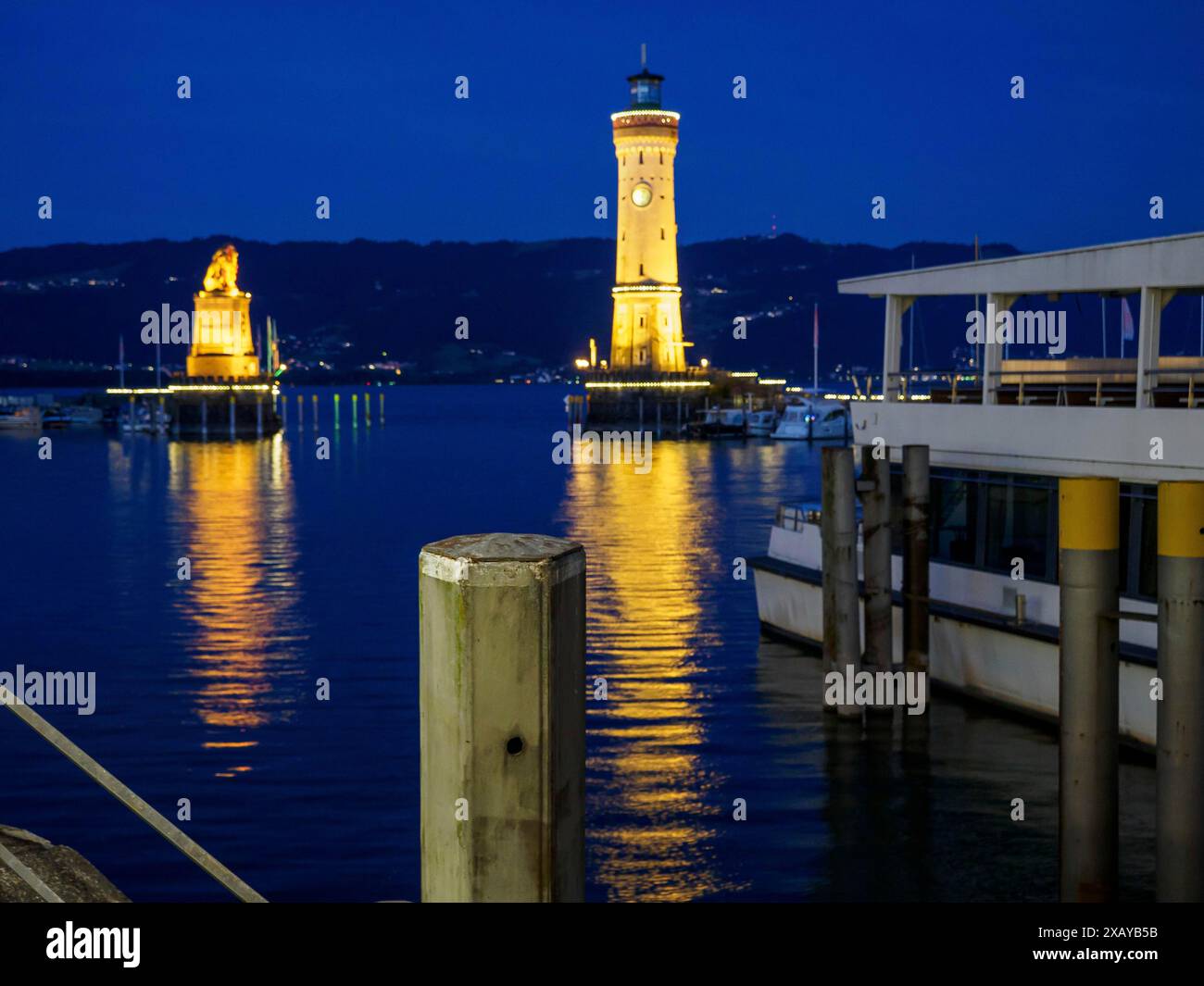 Statue meersburg lake constance germany hi-res stock photography and ...