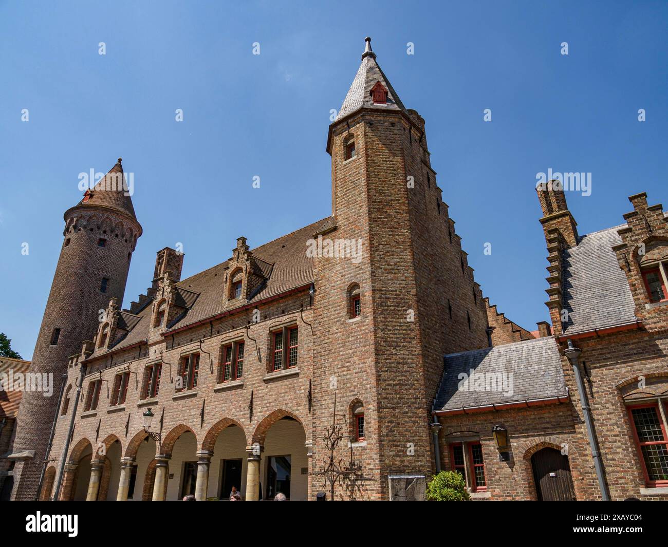 Belgian medieval towers hi-res stock photography and images - Alamy