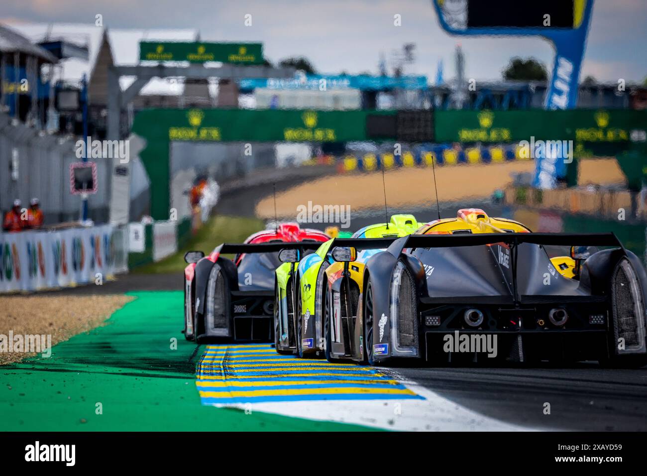 Le Mans, France. 09th June, 2024. 01 MICOURIS Theo (gbr), CHANCE Haydn ...