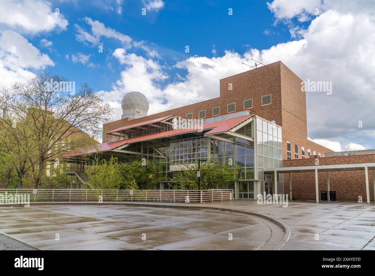 BOULDER, CO, USA - MAY 12, 2024: LASP Space Science building at the ...