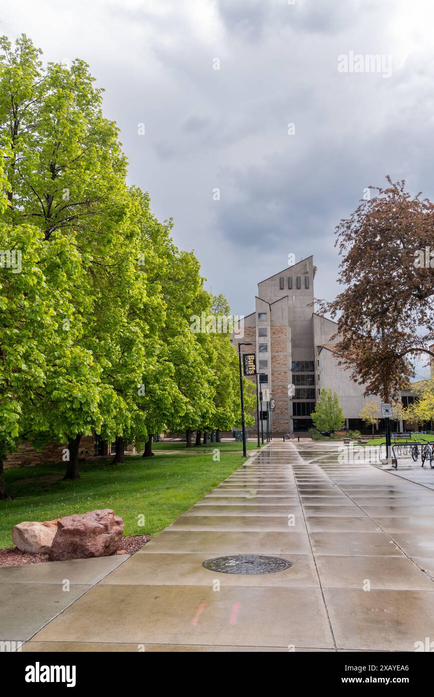 BOULDER, CO, USA - MAY 12, 2024:College of Engineering and Applied Science at the University of ...