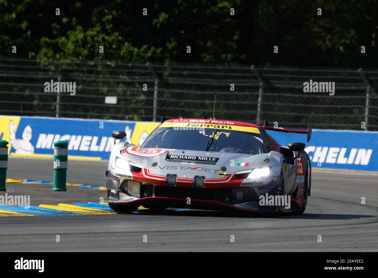 Le Mans, France. 09th June, 2024. 55 HERIAU François (fra), MANN Simon ...