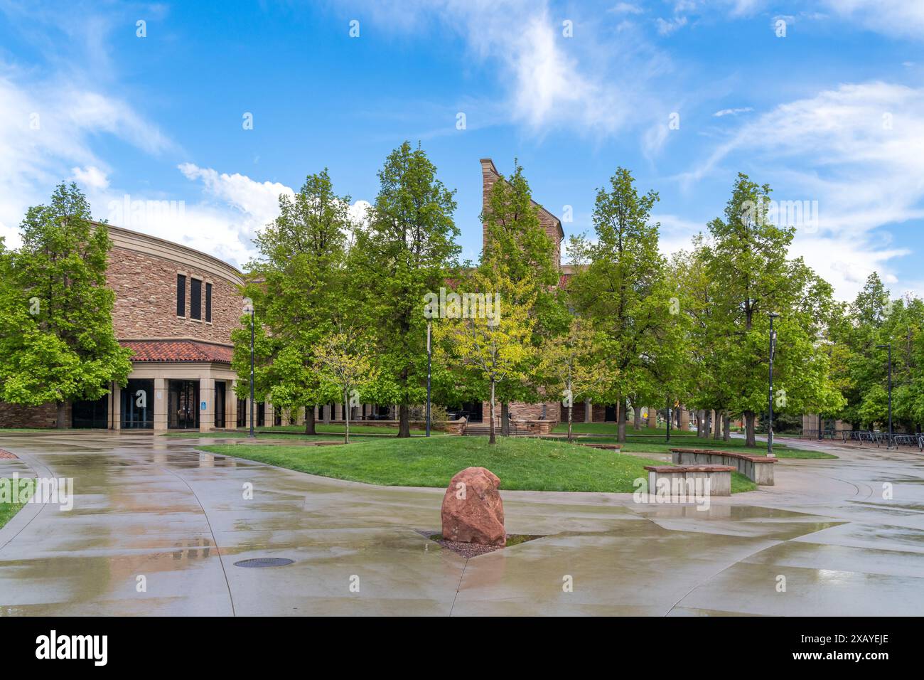 BOULDER, CO, USA - MAY 12, 2024:College of Engineering and Applied Science at the University of ...
