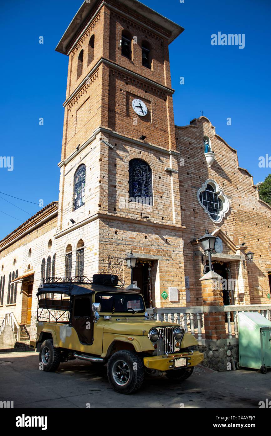Traditional yipao at the famous Sanctuary of San Antonio de Arma ...