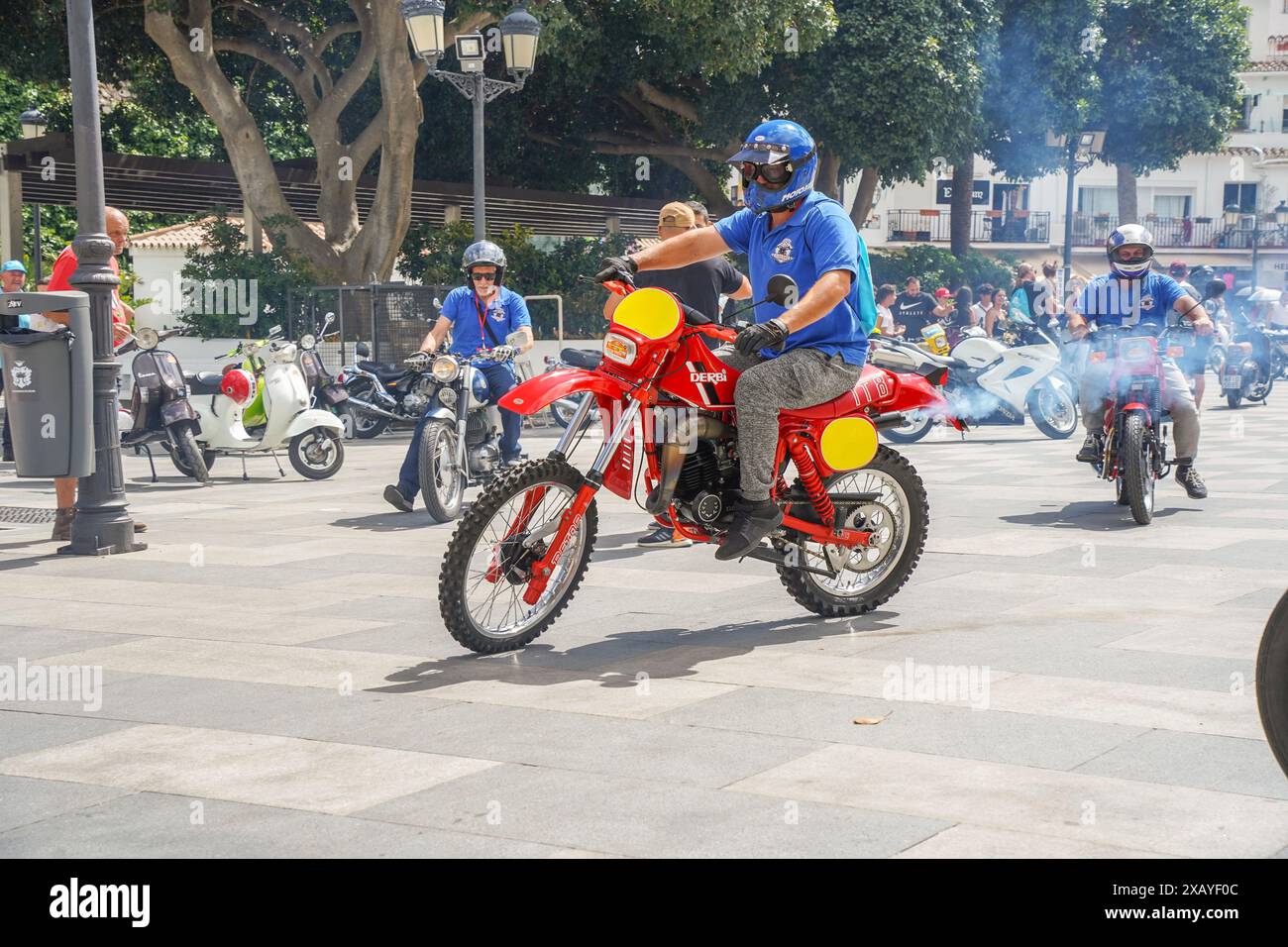 Derbi tt8 motorcycle hi-res stock photography and images - Alamy