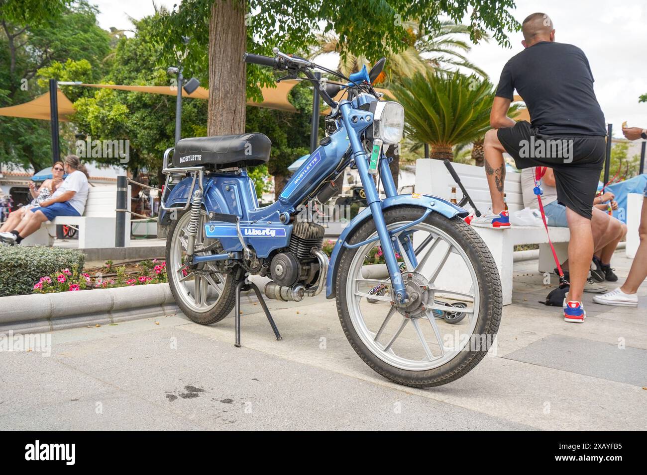 Mobylette liberty moped hi-res stock photography and images - Alamy