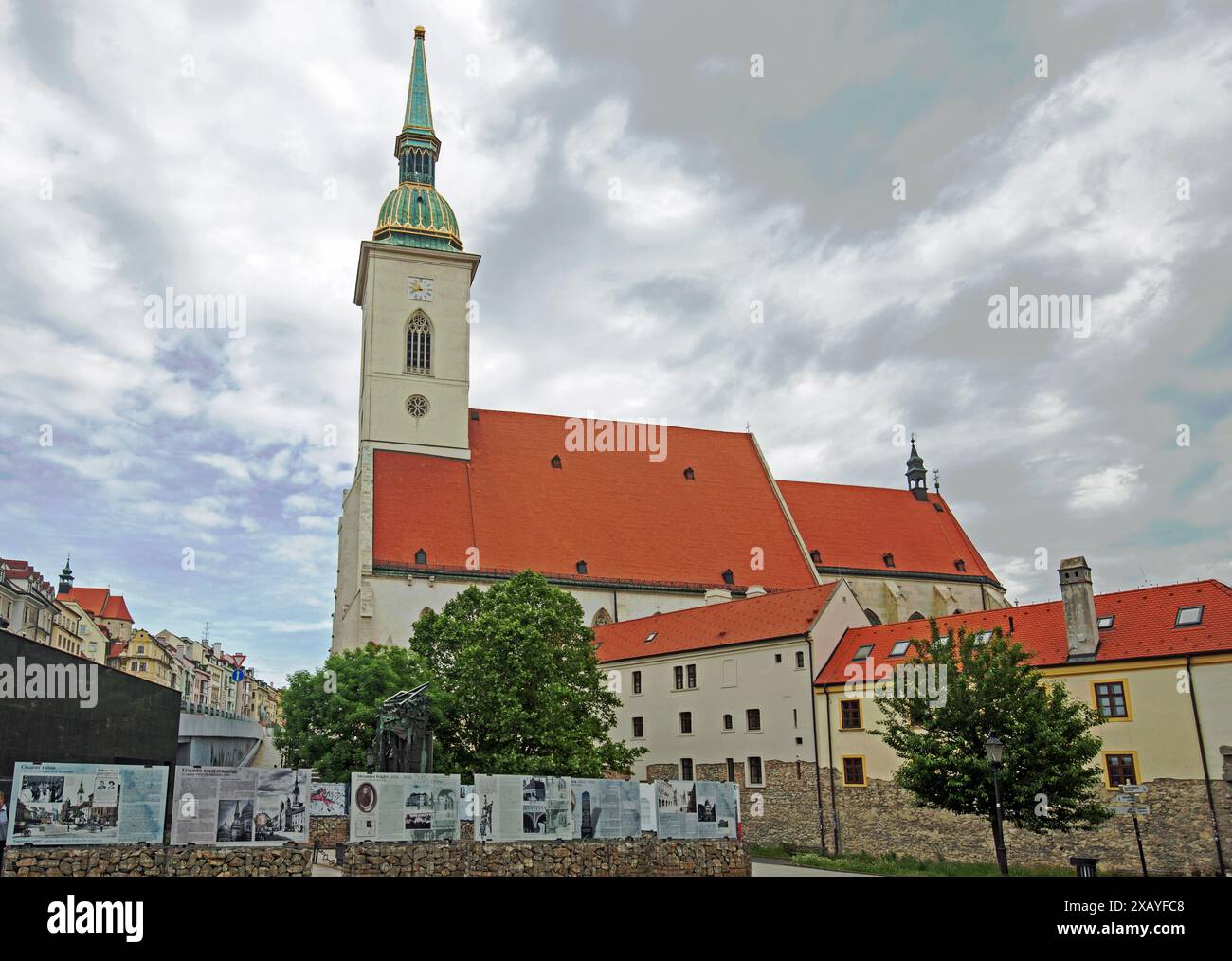 Bratislava, Slovakia, 23-05-24. The St. Martins Cathedral is the ...