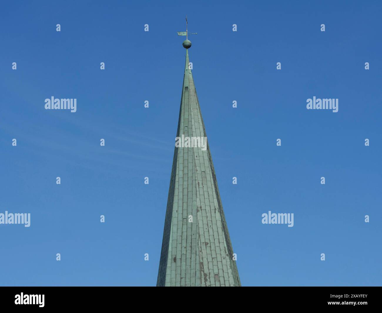Church with weather vane hi-res stock photography and images - Alamy