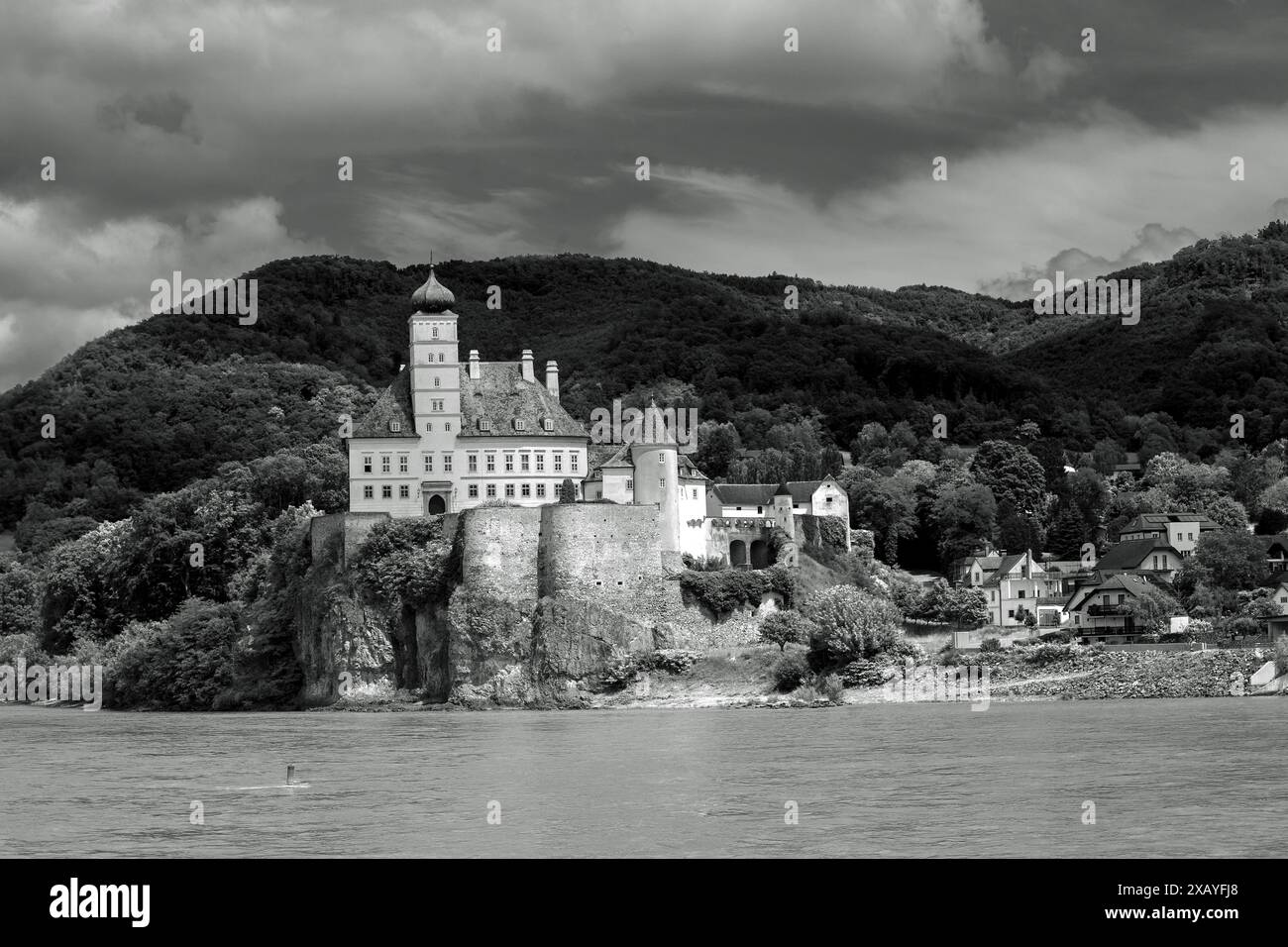 Schloss Schönbühel is a castle in the Lower Austrian town of Schönbühel ...