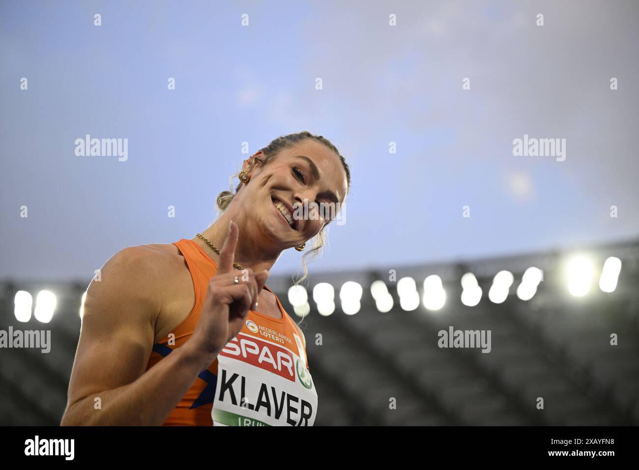 Rome, Italy. 09th June, 2024. Dutch Lieke Klaver pictured during the ...