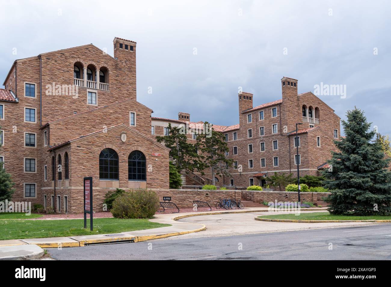 BOULDER, CO, USA - MAY 12, 2024: Farrand Hall at the University of ...