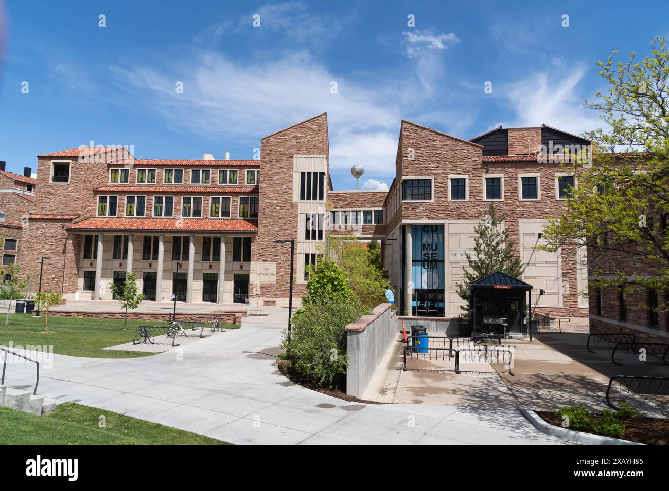 BOULDER, CO, USA - MAY 12, 2024: Visual Arts Complex at the University ...