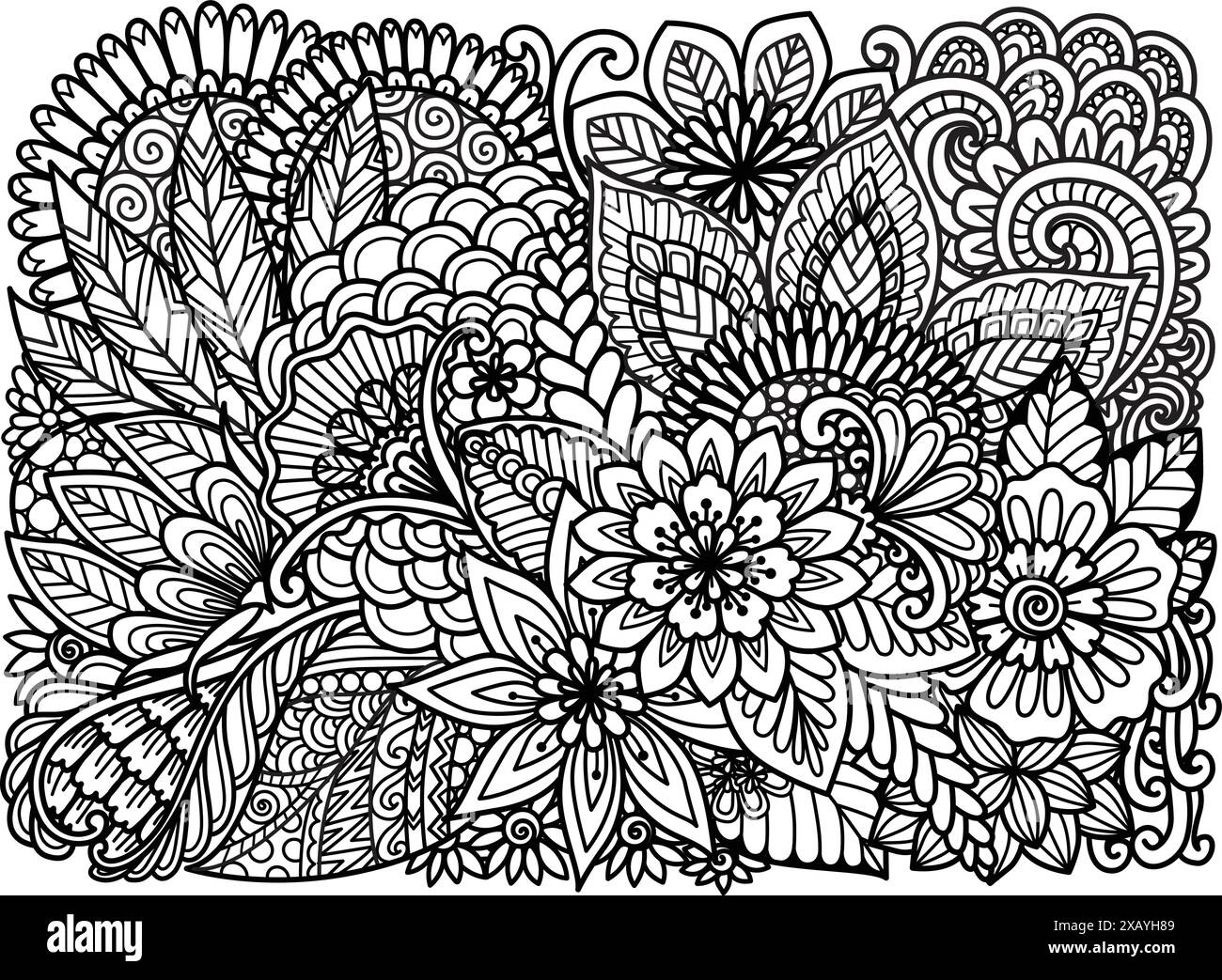 Mandala zen floral pattern for background,banner,card,decoration ...