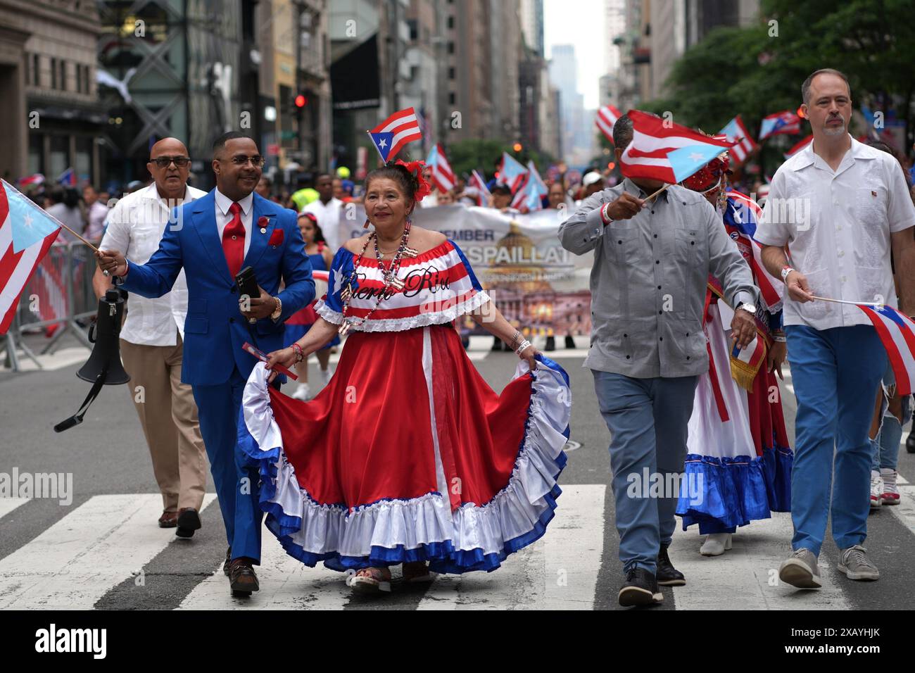 67th annual puerto rican day parade hi-res stock photography and images ...