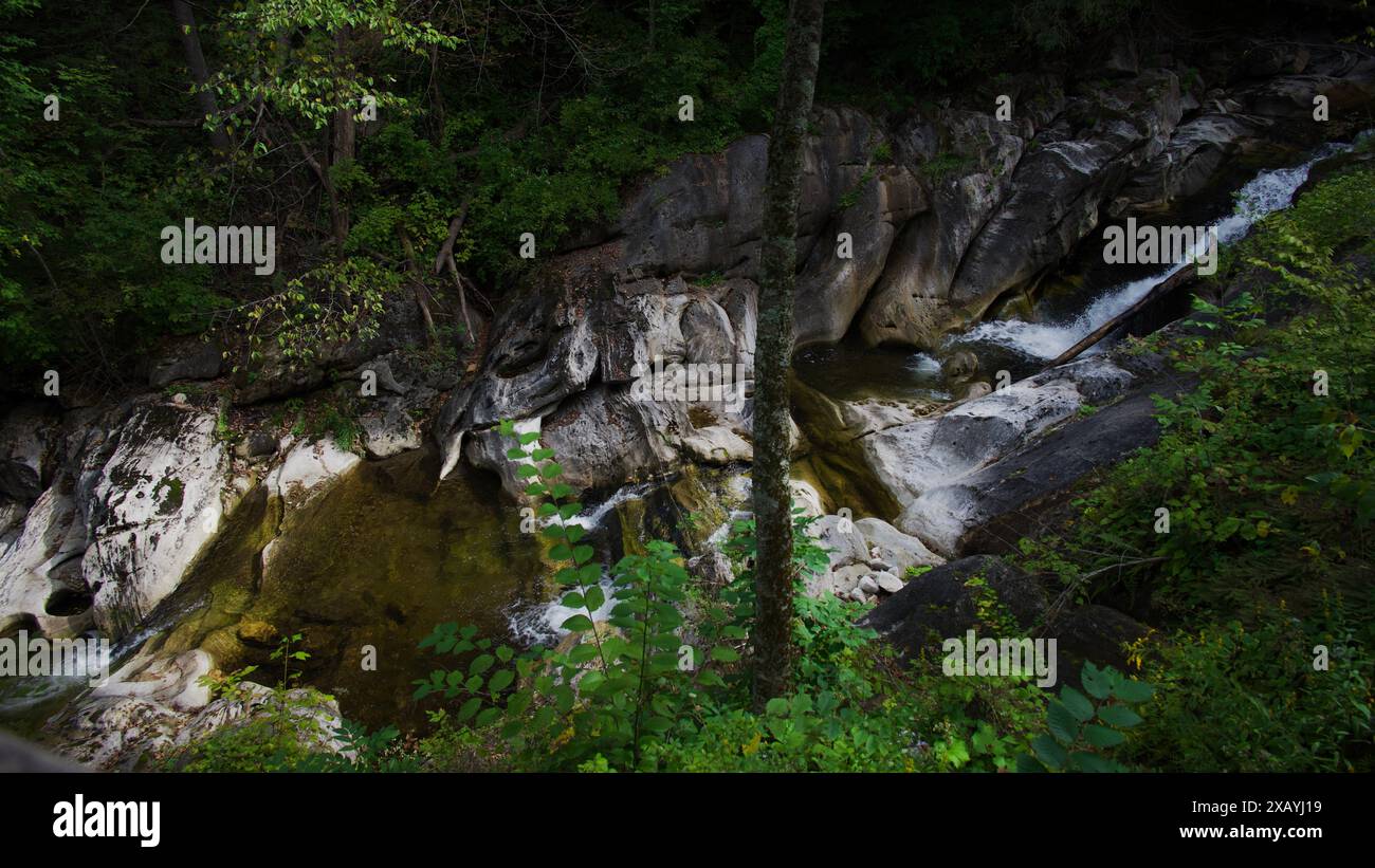 Photographs taken at Kent Falls state park in Connecticut. Taken on ...