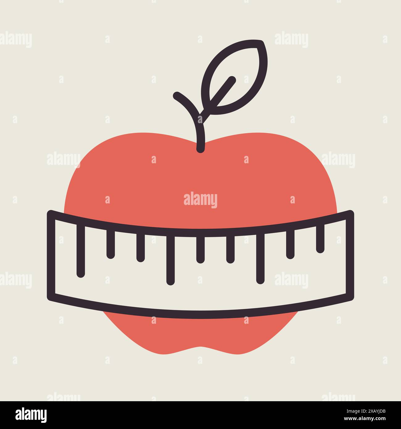 Food calorie meter Stock Vector Images - Alamy