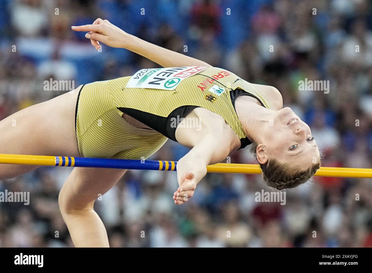 Rom, Italy. 09th June, 2024. Athletics: European Championships ...