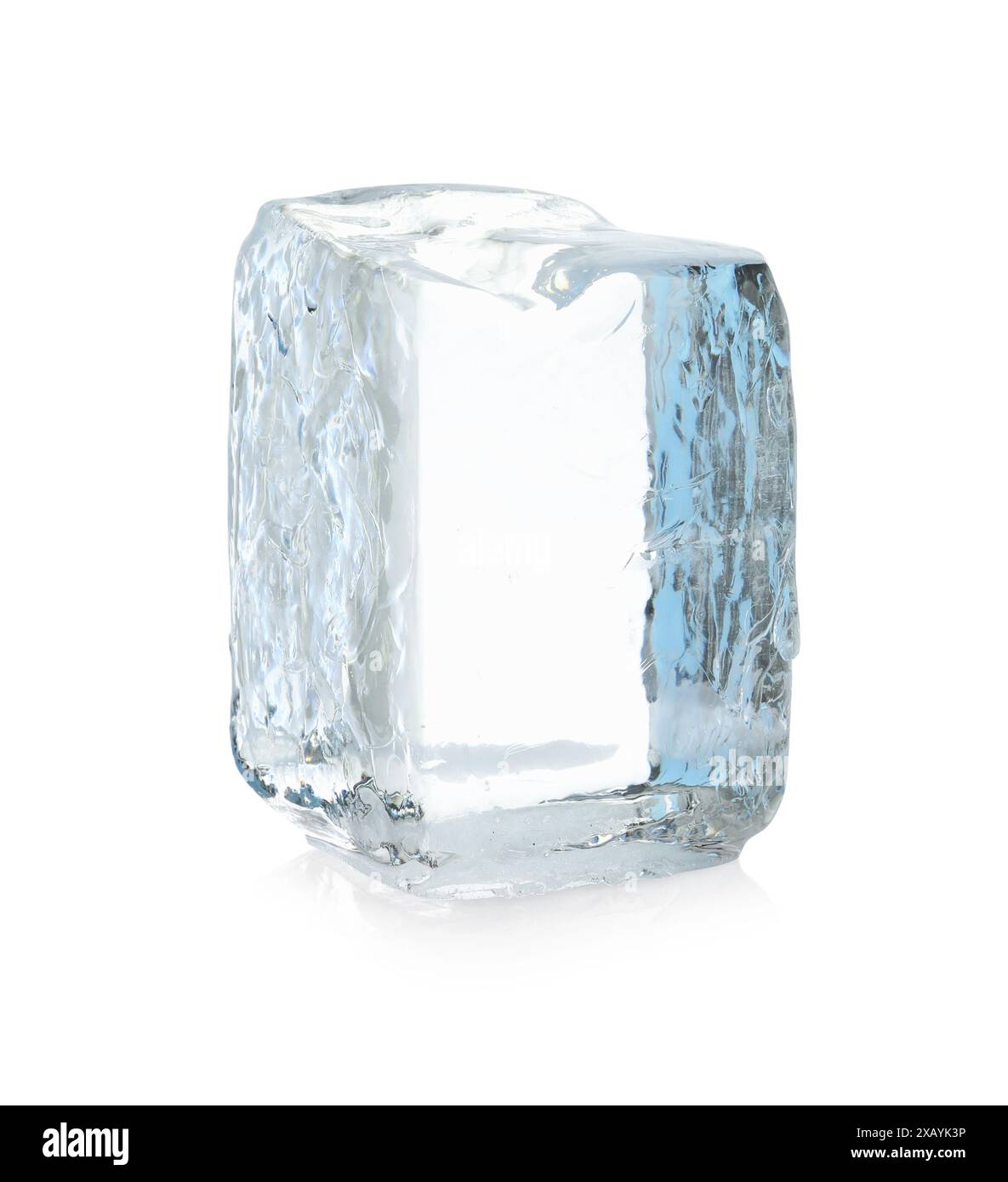 Beautiful transparent block ice Cut Out Stock Images & Pictures - Alamy