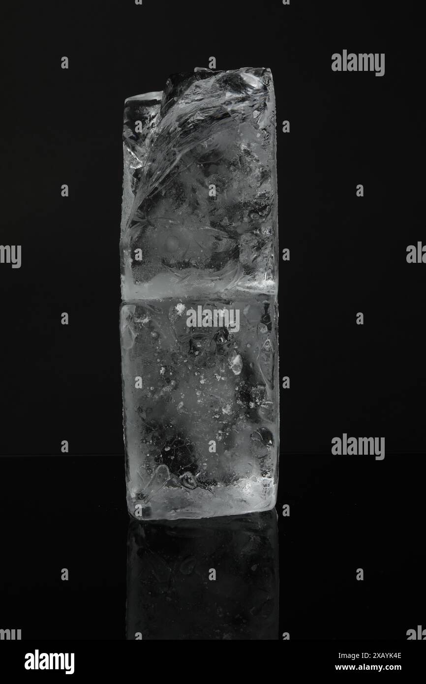 Two ice blocks melting hi-res stock photography and images - Alamy