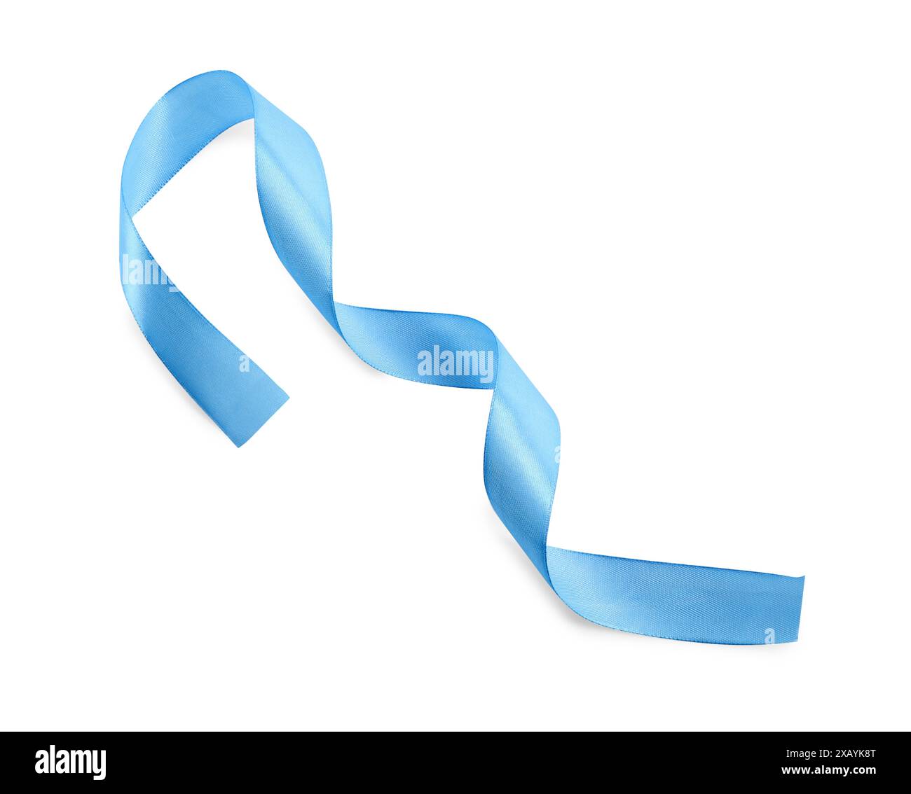 Blue ribbon isolated on hi-res stock photography and images - Alamy