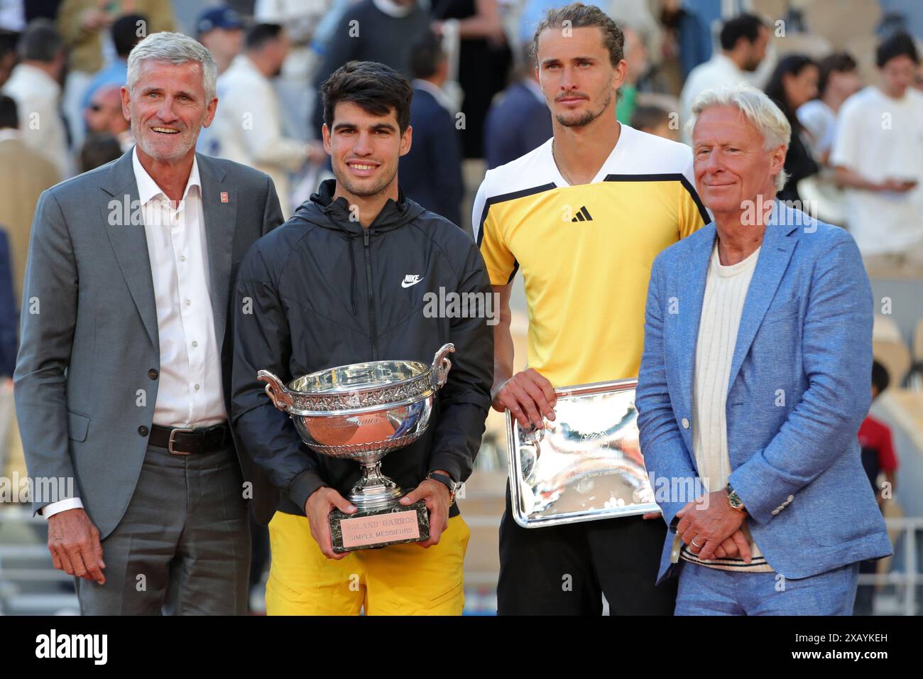 9th June 2024; Roland Garros, Paris, France; 2024 French Open Tennis ...