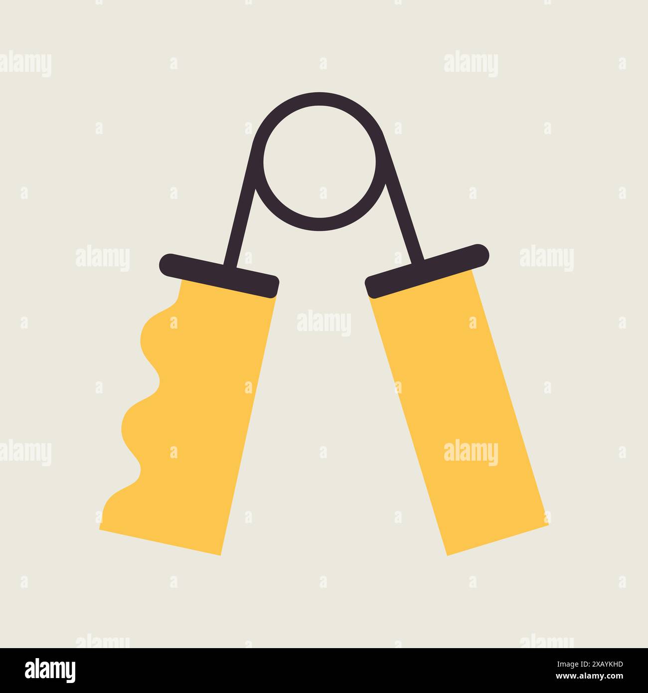 Hand grip vector icon. Graph symbol for fitness and weight loss web ...