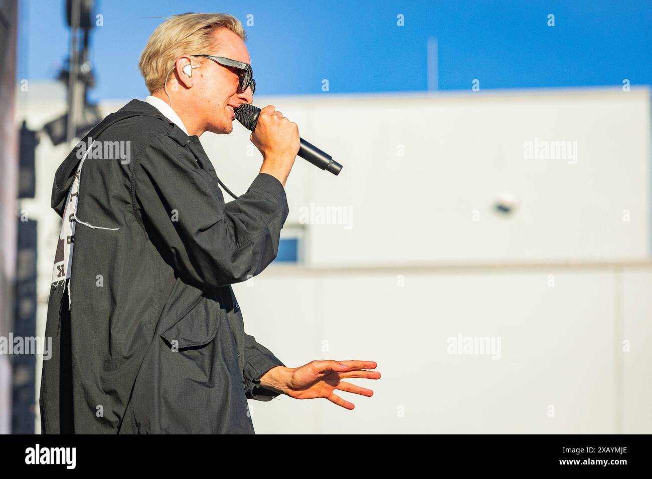 Rock am Ring 2024, Tag 3, 9.6.2024 Die Chemnitzer Band Kraftklub mit ...