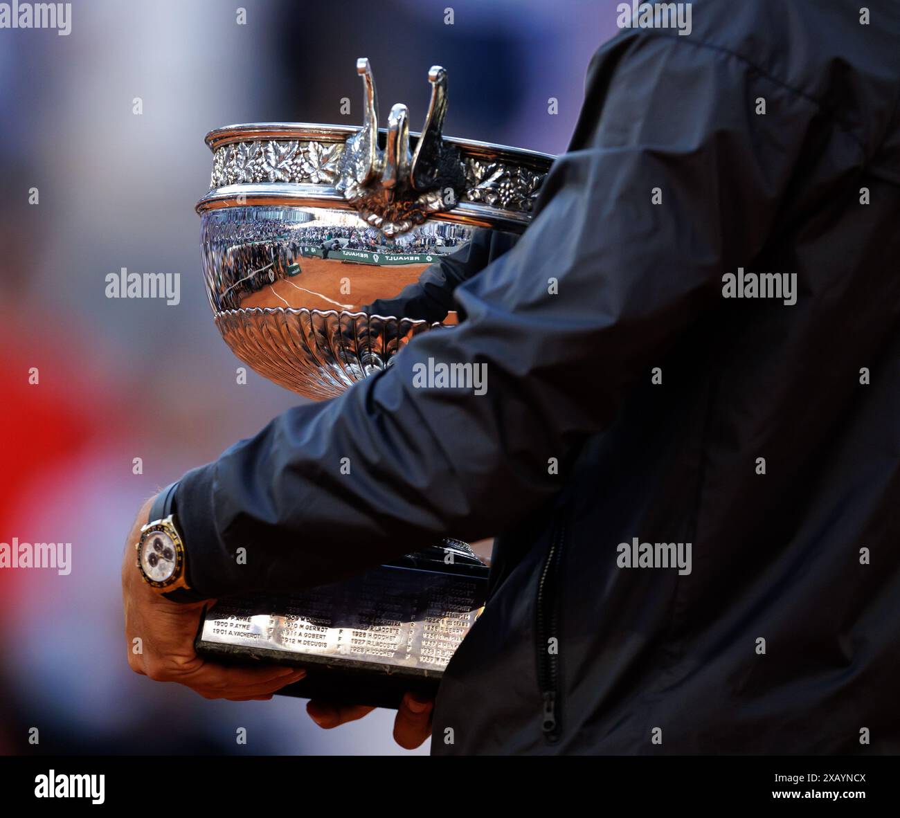 French open 2024 trophy hi-res stock photography and images - Alamy