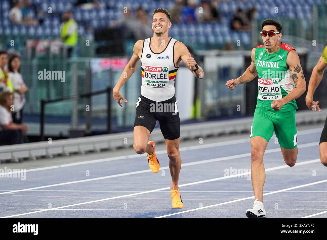 Rome, Italy. 09th June, 2024. ROME, ITALY - JUNE 9: Dylan Borlee of ...