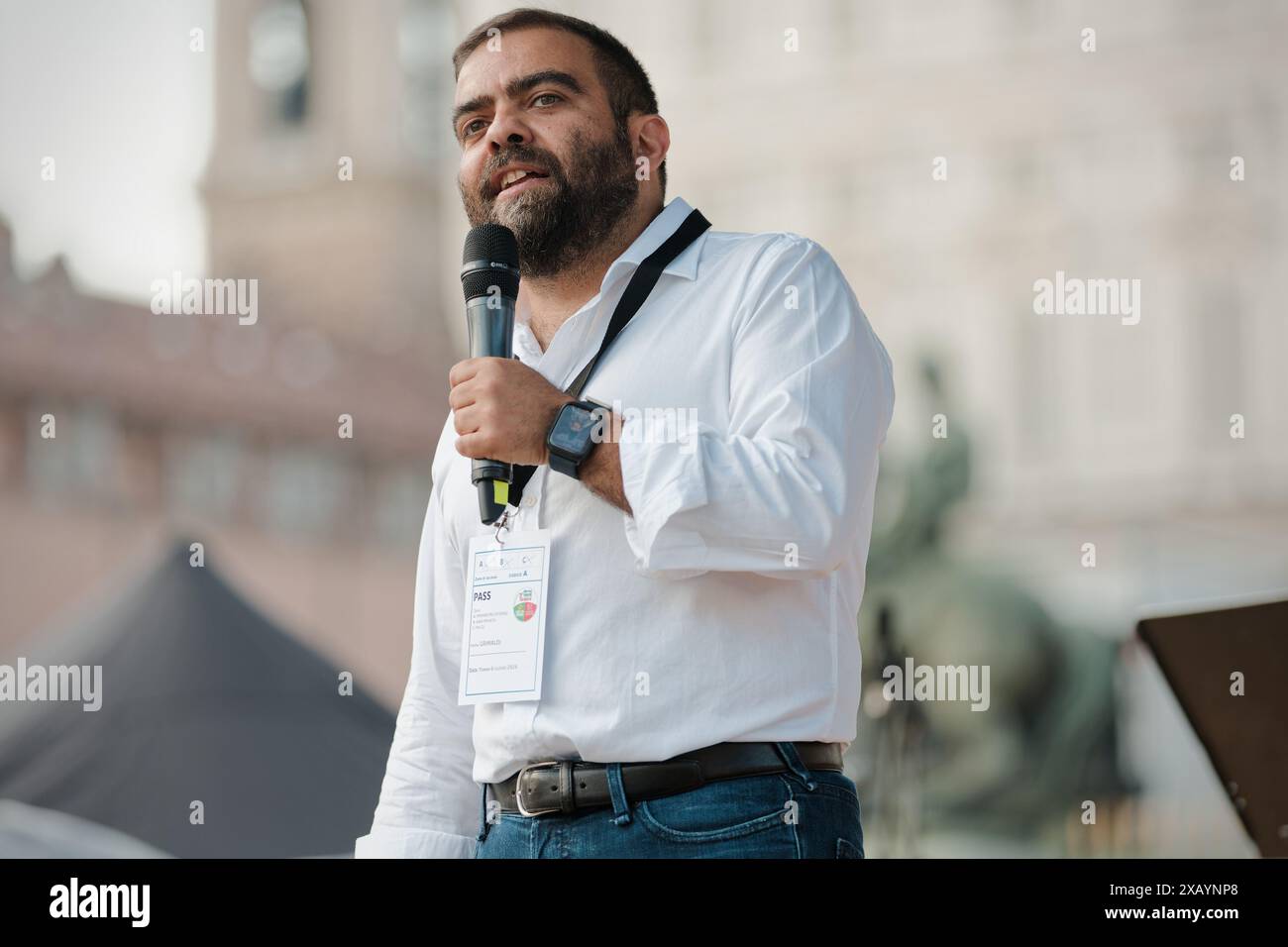Italian Member of Parliament Marco Grimaldi Stock Photo - Alamy