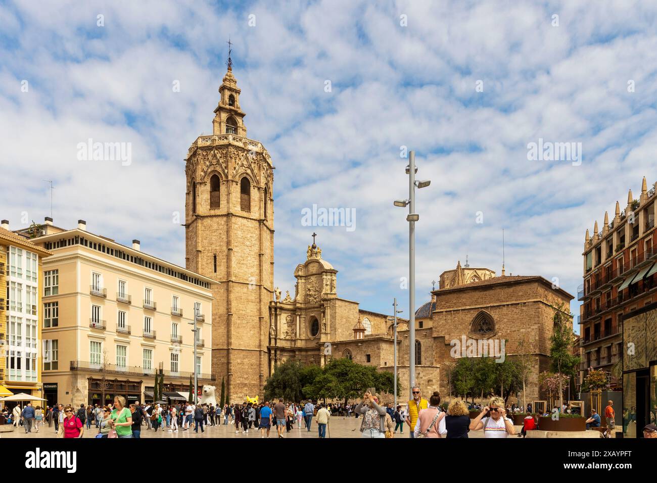 VALENCIA, SPAIN - JUNE 2, 2024: Architecture of Valencia City Center ...