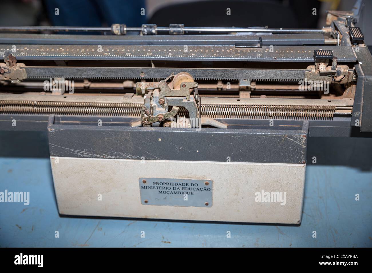 Mozambique, Cabo Delgado, Nangade, Seen in an office Stock Photo - Alamy