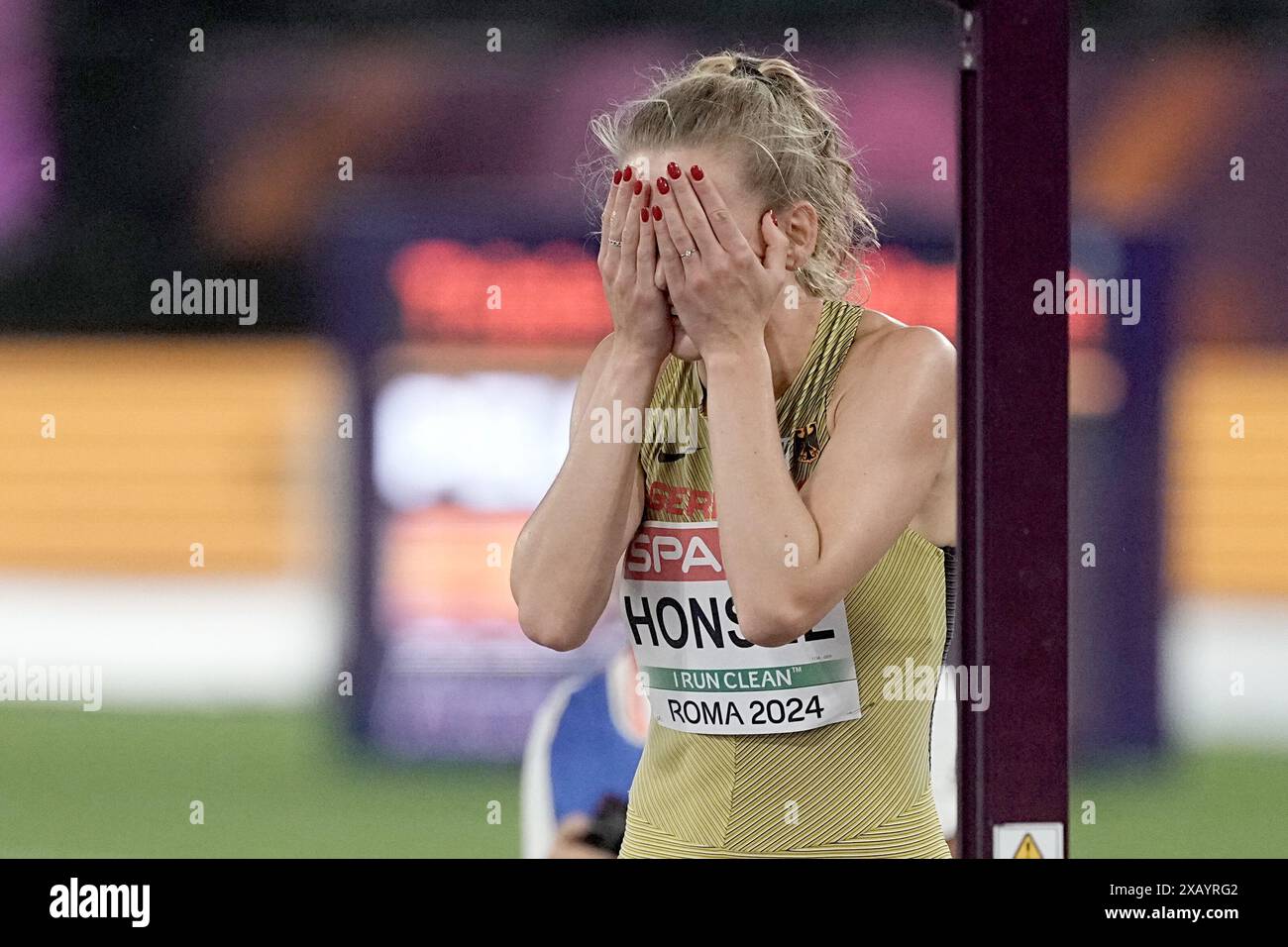 Rom, Italy. 09th June, 2024. Athletics: European Championships ...