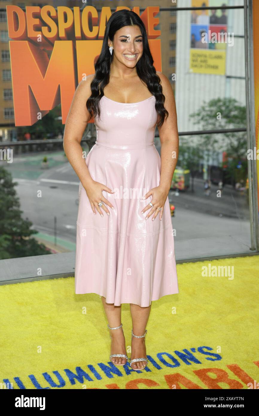 New York, USA. 09th June, 2024. Dana Gaier attending the Despicable Me ...