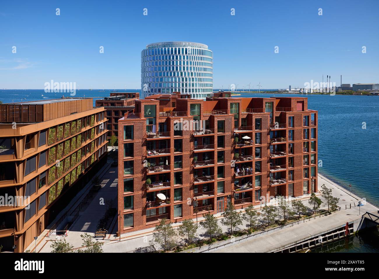 Nordø, apartment buildings (Henning Larsen Architects, 2023), and ...